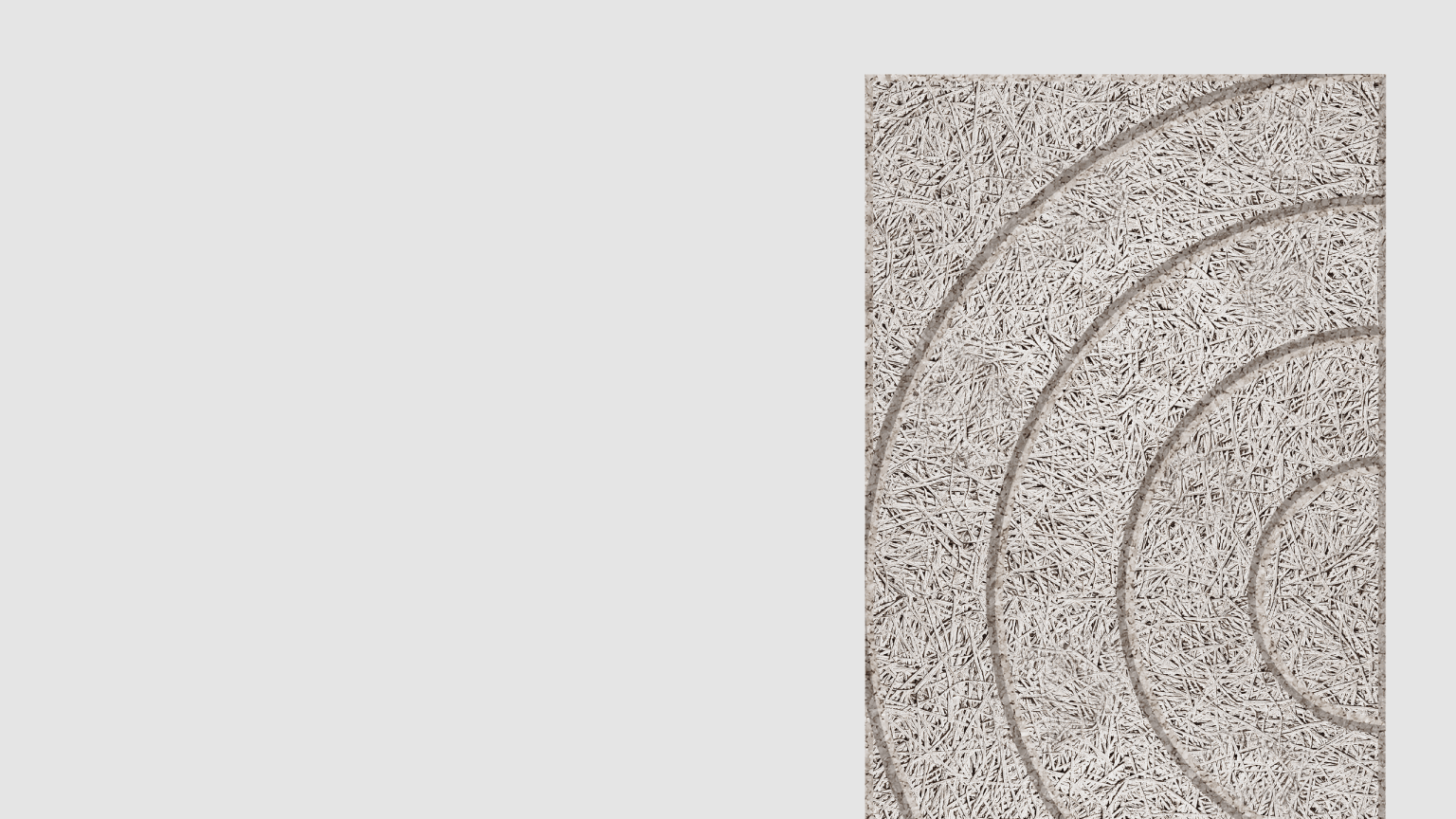 Loop 1200 | Wood Wool Acoustic Panels | Ljuds